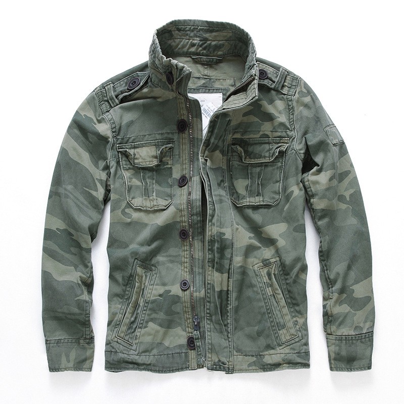Men Spring Bomber Jacket Camouflage Autumn Combat Jackets Military ...