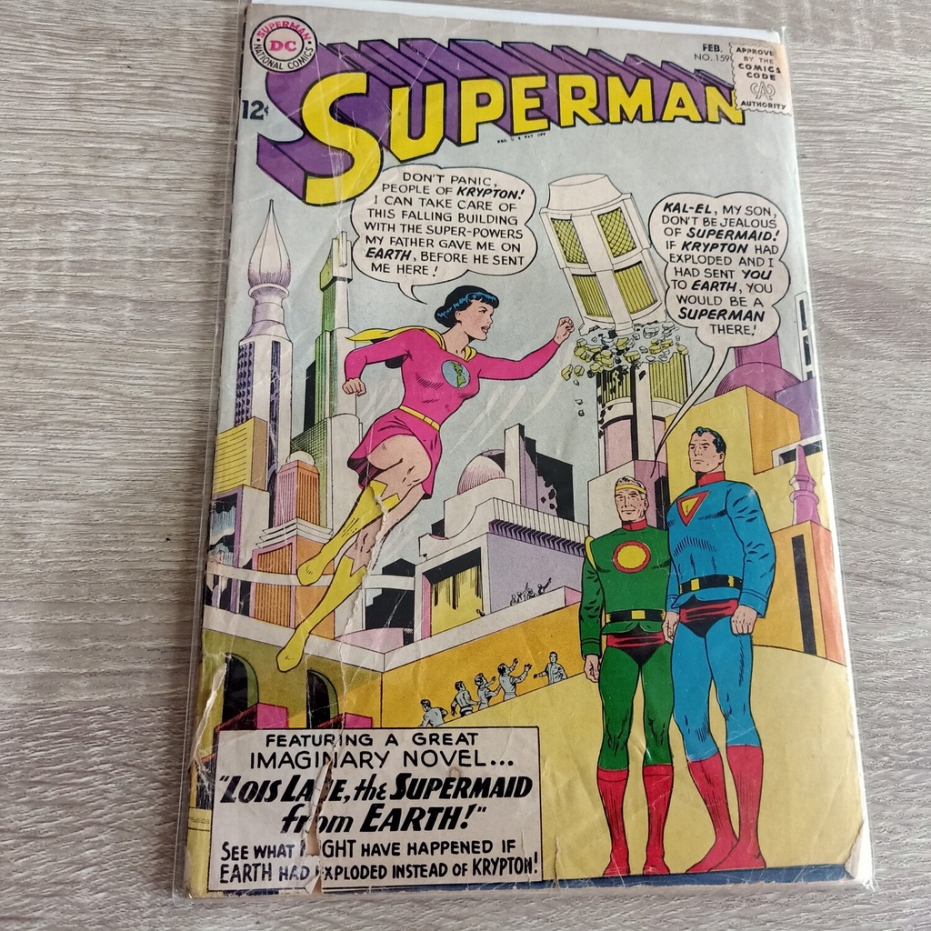 Superman #159 (1963) - Fr-G condition (vintage silver age comic ...