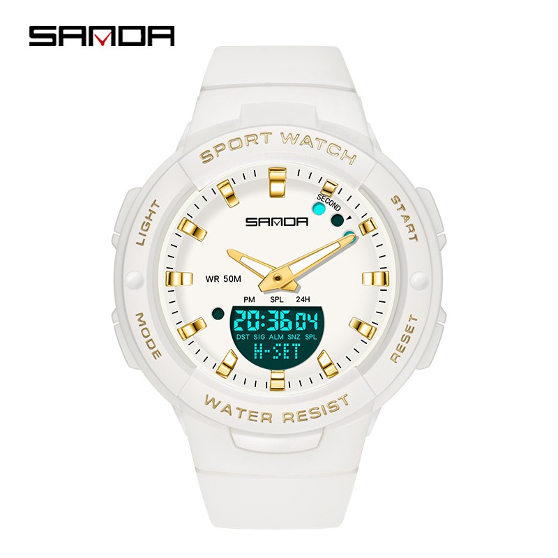 Sanda Women Watch Waterproof Luxury Fashion Multifunctional Luminous ...