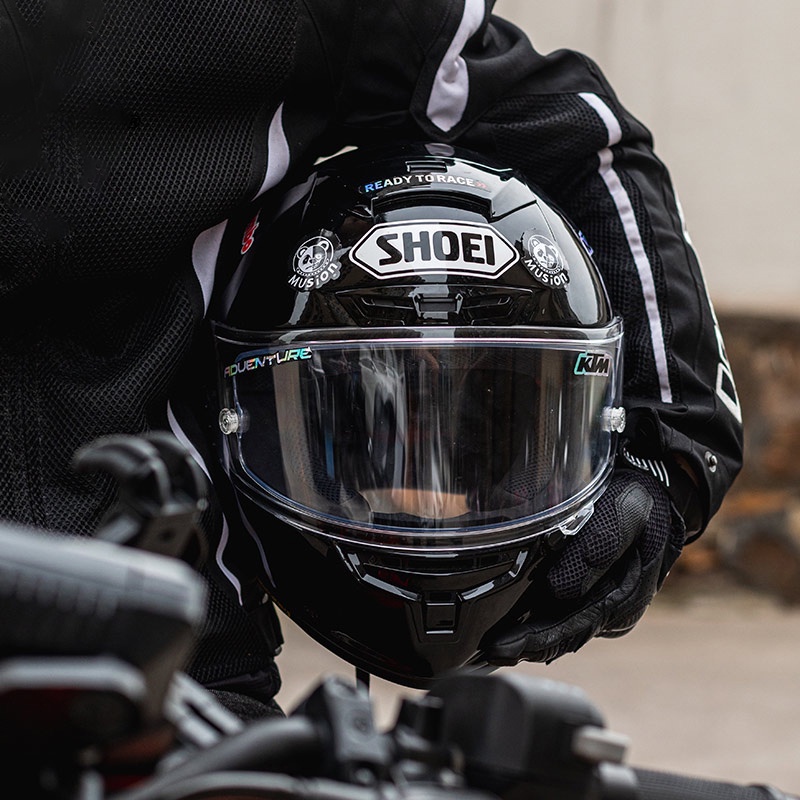 [On Sale] 1 Set Reflective Motorcycle Side Strip Bike Helmet Sticker ...