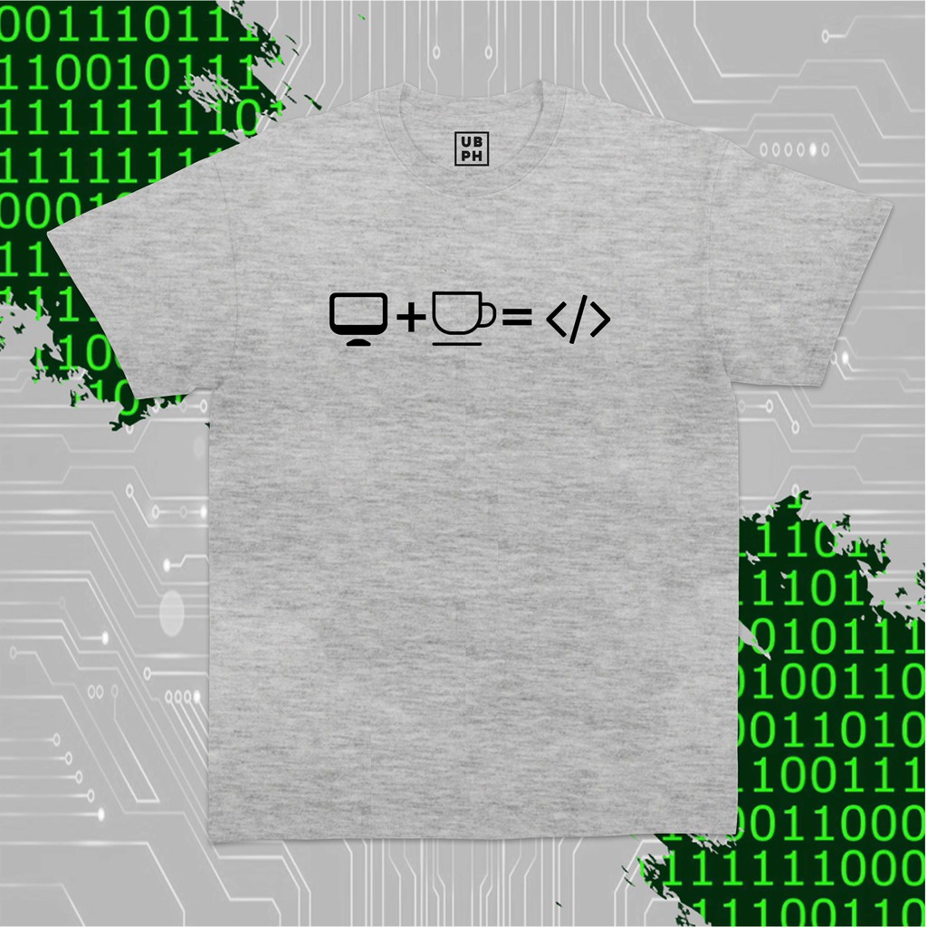 IT Software Engineer Programmer Shirt - Computer + Coffee Statement ...