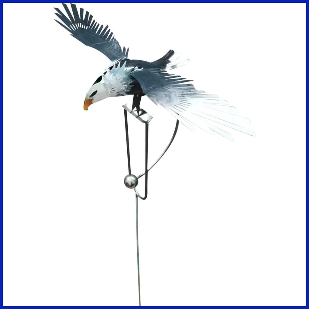 Eagle Windmill Sculptures Durable Garden Stake Rocker Eagle Garden Art ...