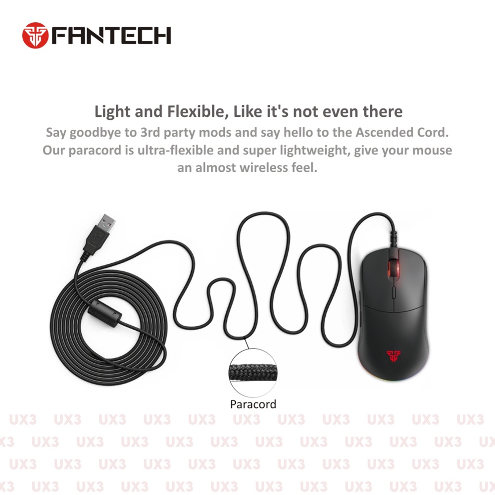 Fantech UX3 Helios Programmable Light Weight & Ultimate RGB Gaming ...