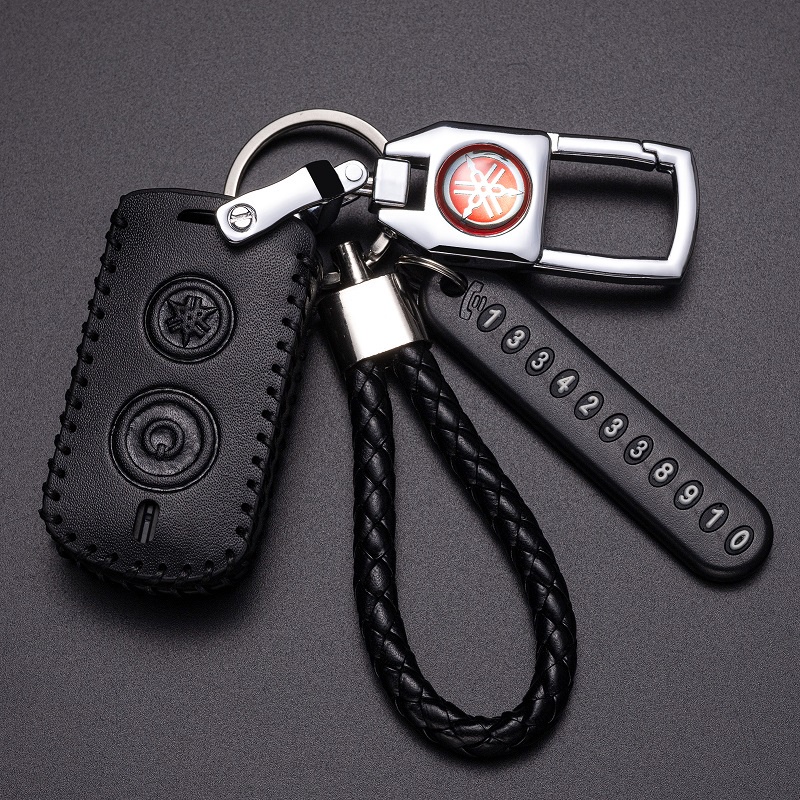 Yamaha Nmax V2 2023 Aerox S Xmax Sniper 2022 Remote Key leather Case ...