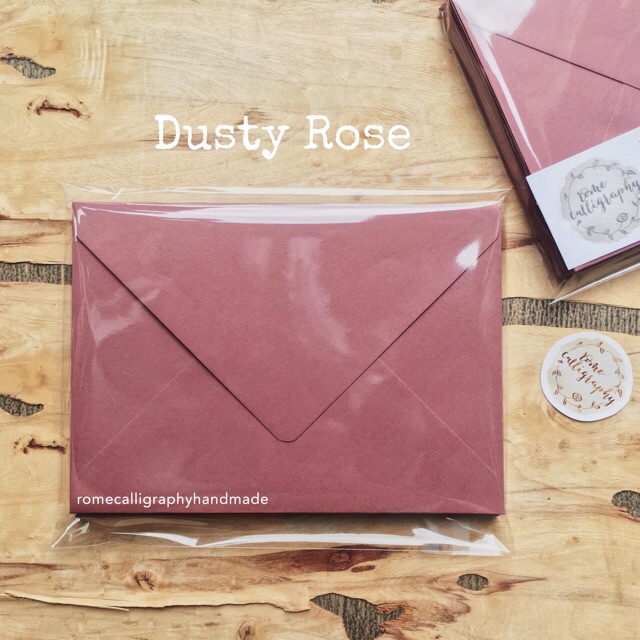 5R MATTE, NO TEXTURE - Envelopes for Wedding Invitation, 10 Pcs ...