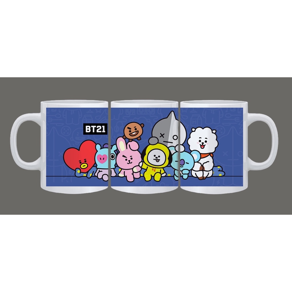 Bts BT21 TOGETHER COSTUME MUG | Shopee Philippines
