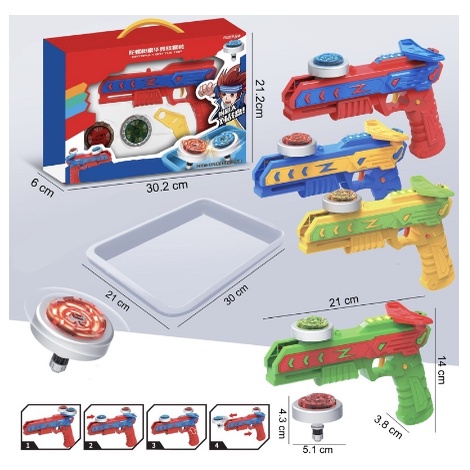 Launcher Blaster Metal Gyroscope Spinning Top Game Toy | Shopee Philippines