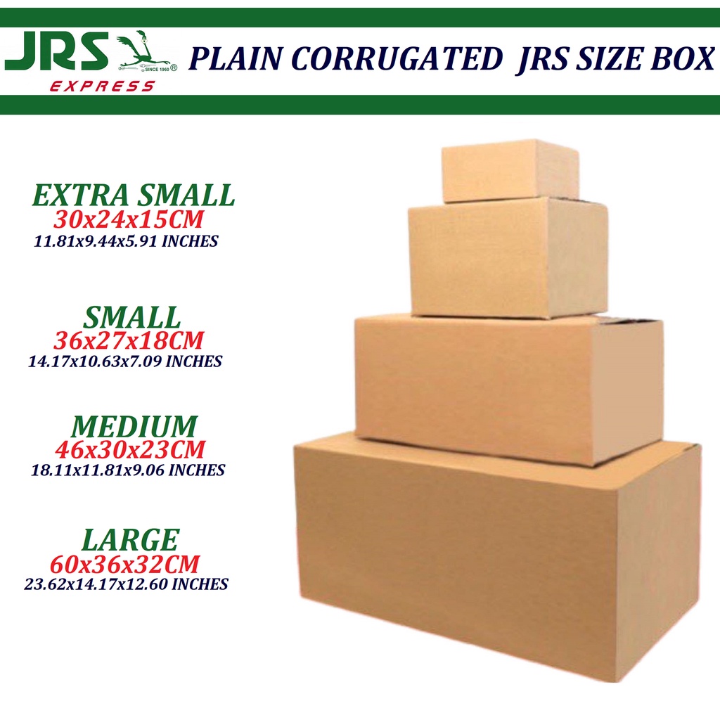 RE JRS Shipping Box (Same Size Only) Corrugated Box | Shopee Philippines