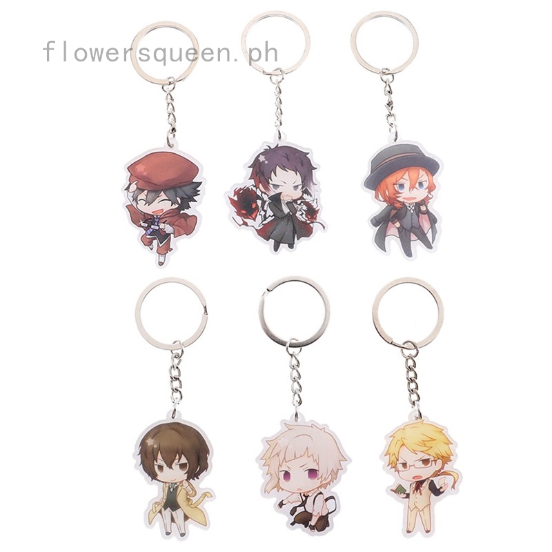 flowersqueen Anime Bungou Stray Dogs Atsushi Nakajima Acrylic Keychain ...