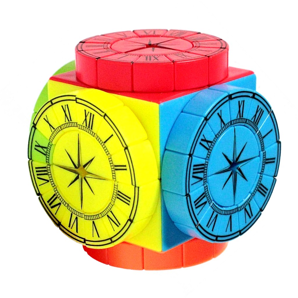 Wheel of Time 2x2 Time Machine Cube Roman Numerals Puzzle Magic Cube ...