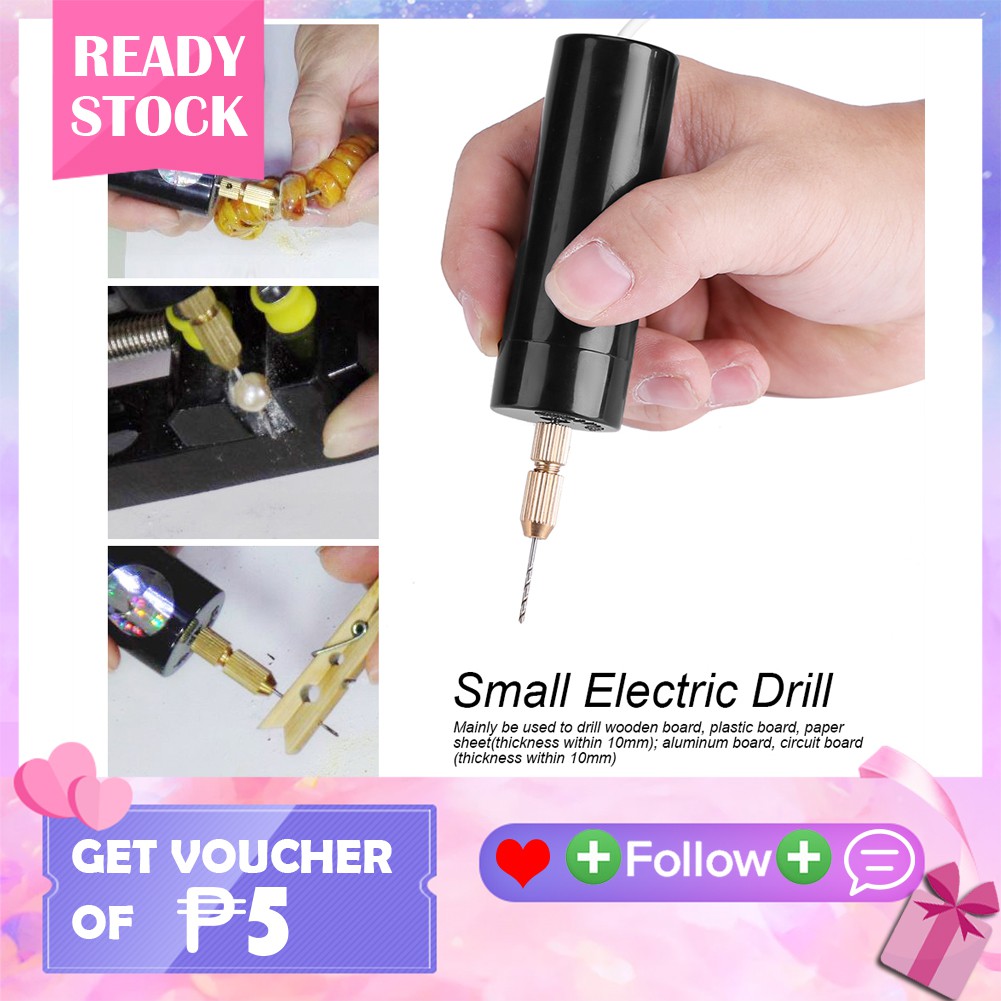 Ebayst Portable Mini Small Electric Drills Handheld Micro USB Drill ...