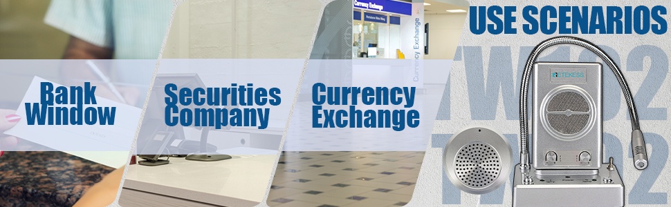 Retekess TW102 Window Speaker System 8m Cable for Bank | Shopee Philippines