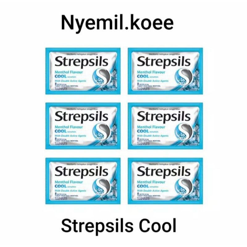 Strepsils Cool Sachet 8's | Shopee Philippines