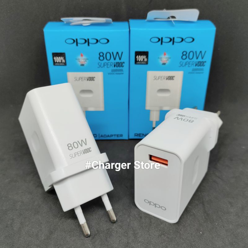 Oppo 80W SUPER VOOC DART Fast Charging Charger Shell Adapter | Shopee ...