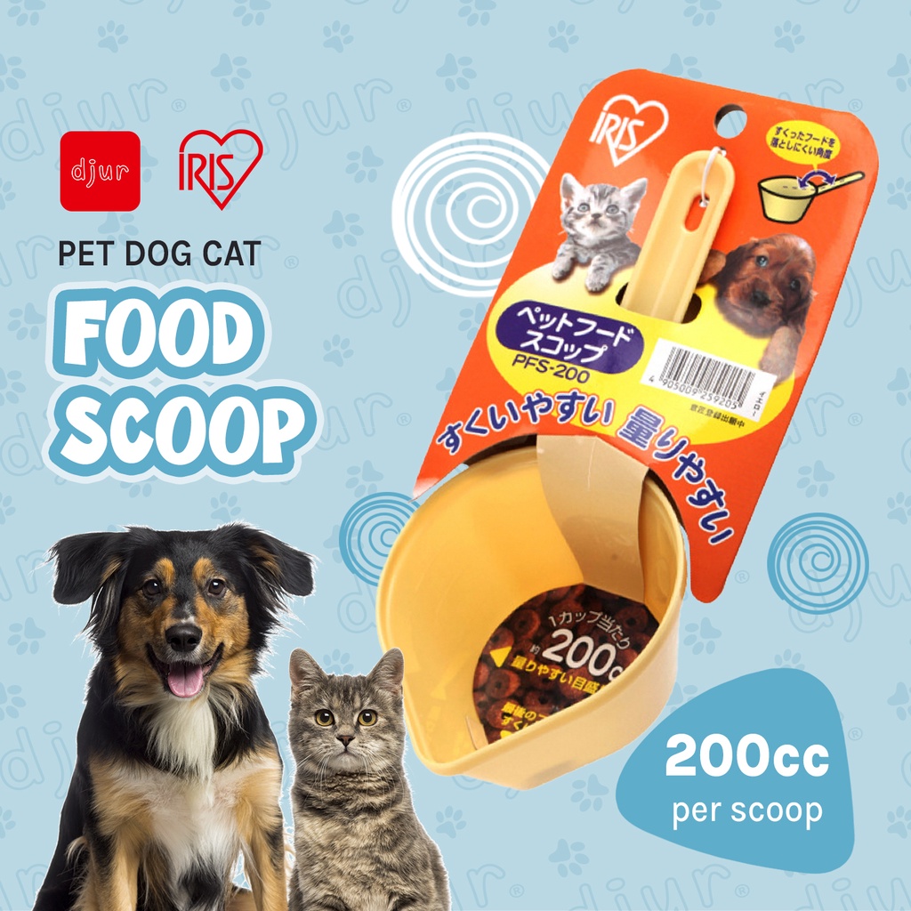 IRIS Pet Food Scoop 200cc Dog Cat Food Measuring Cup | Shopee Philippines