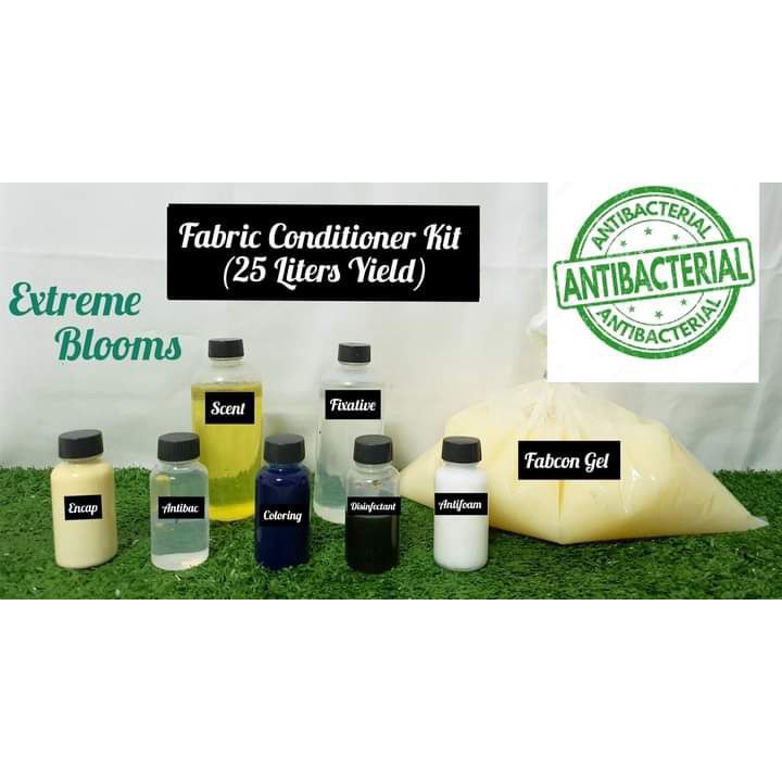EXTREME BLOOMS Premium Fabric Conditioner 25Liters Yield Kit Antibac Scent (Gel Based) | Shopee ...