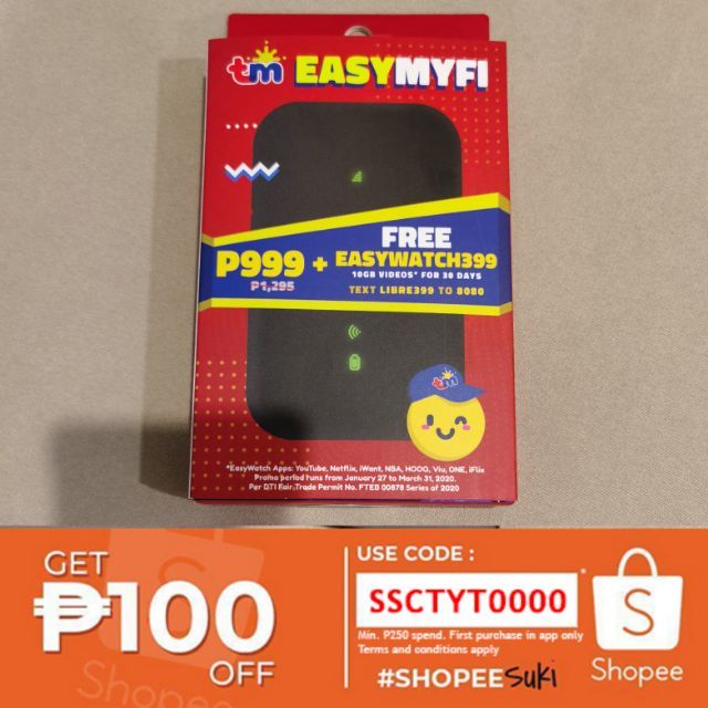 TM Easy MyFi Pocket WiFi | Shopee Philippines
