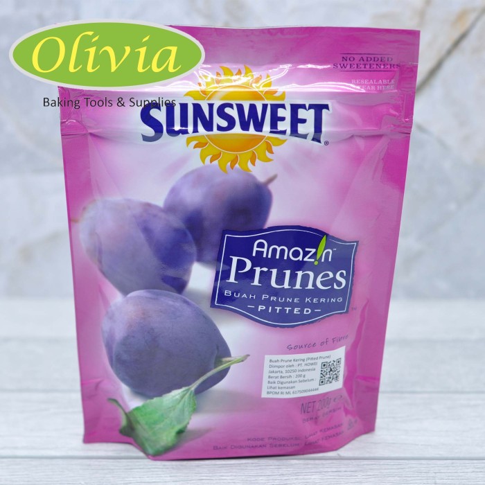 Pitted Prunes / Dried Prunes / Sunsweet Dried Plums 200g | Shopee ...