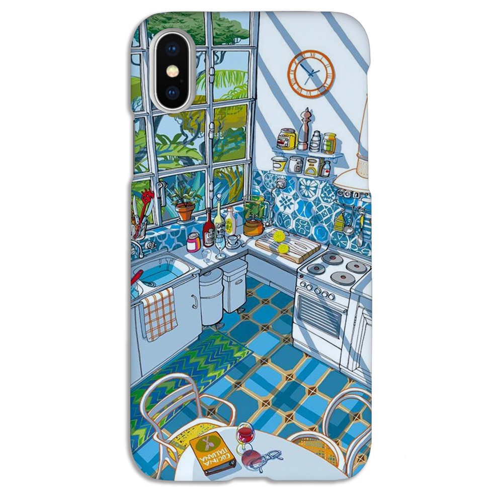 kitchen hard case for Samsung s6 s7 edge note 5 8 9 M20 A50 10 S20 PLUS ...