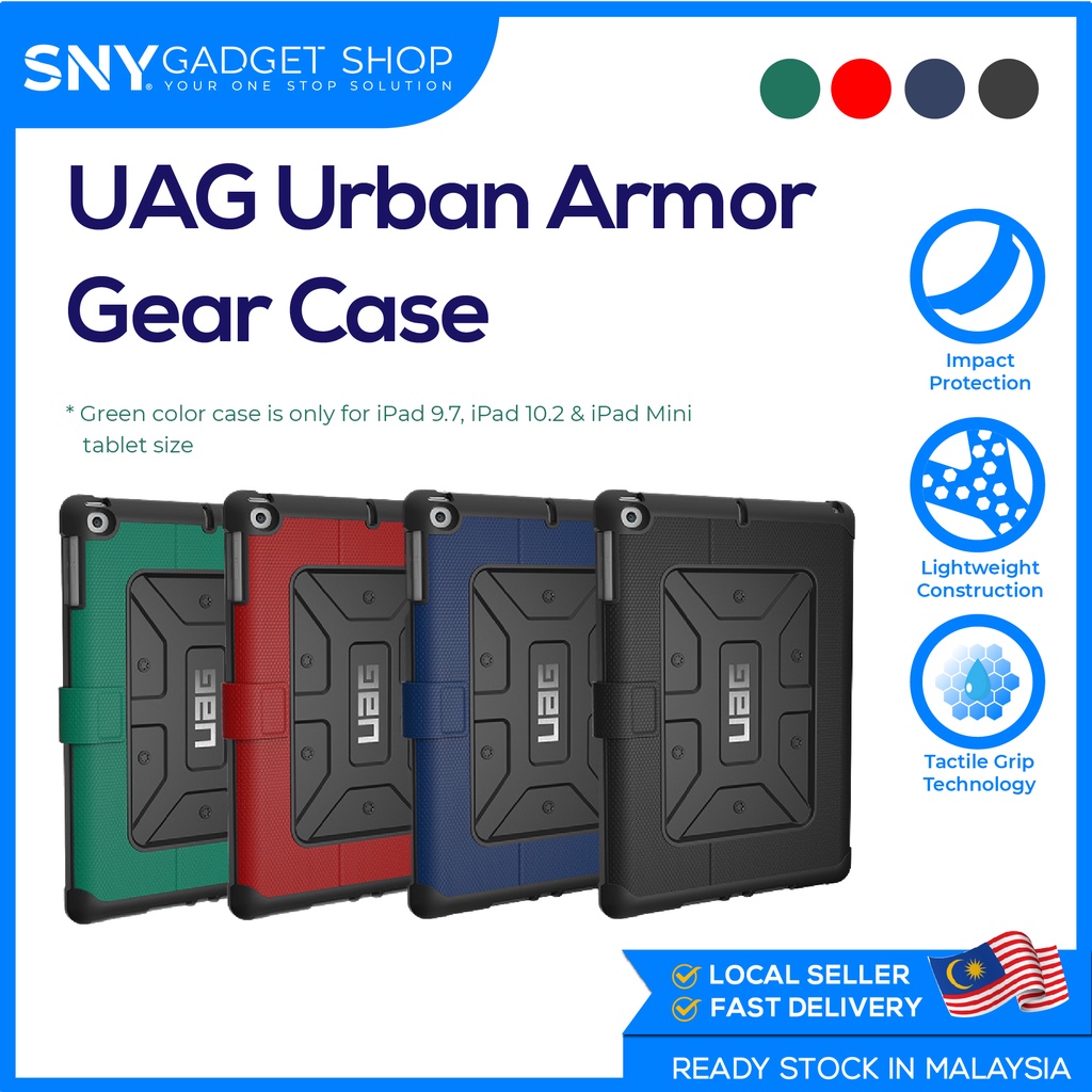 UAG Urban Armor Gear Case for IPad air 1/2 , IPad pro 9.7 , IPad New 10 ...