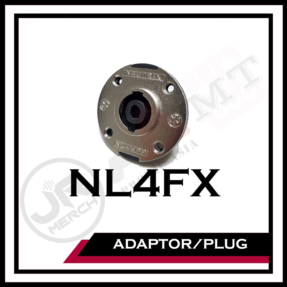 Neutrik Inspired (NL4FX) Speak On / Speakon Female Terminal w/ Plate ...