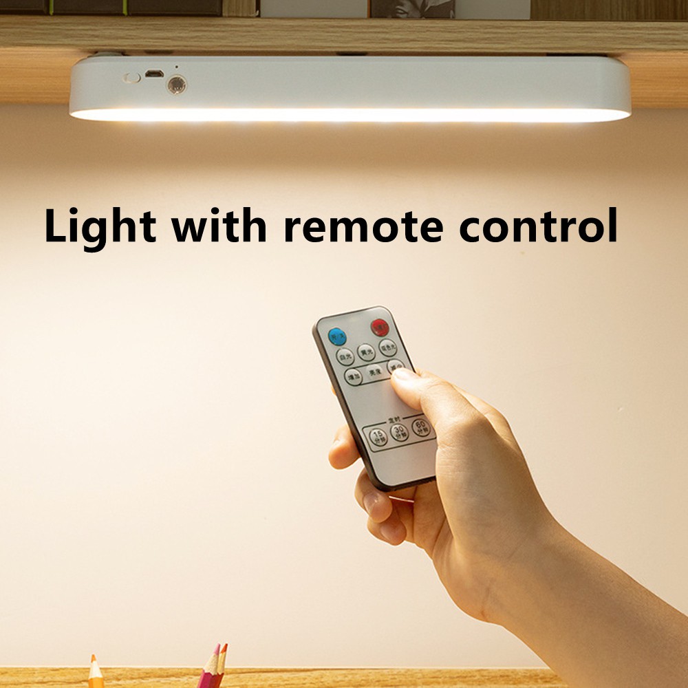 Hanging Magnetic LED Table Lamp Chargeable Stepless Dimming Desk Lamp ...