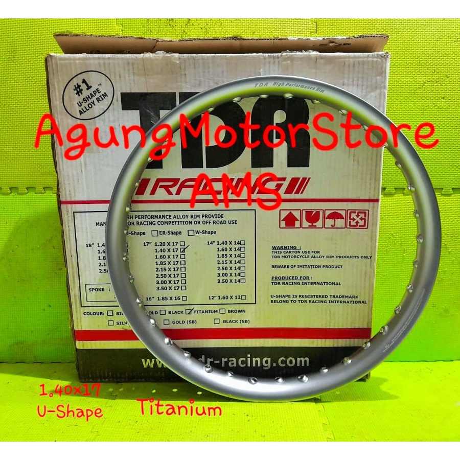 TDR RING RELG U-SHAPE MODEL SIZE 1.40 RING 17 TITANIUM | Shopee Philippines