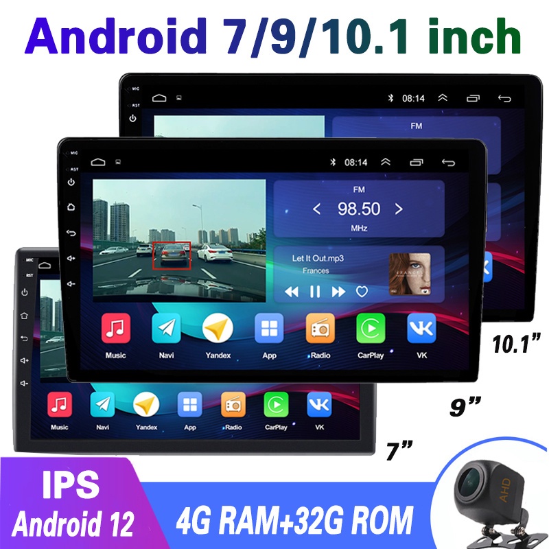 7"/9"/10" Android Car Stereo 4G+32G Bluetooth Mp5 Player With GPS ...