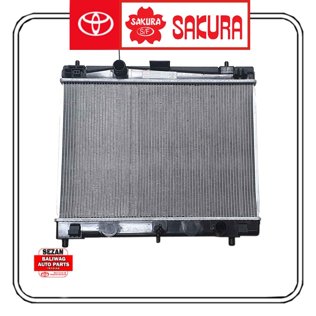 SAKURA RADIATOR TOYOTA VIOS 2013-2019 3461-7008 | Shopee Philippines