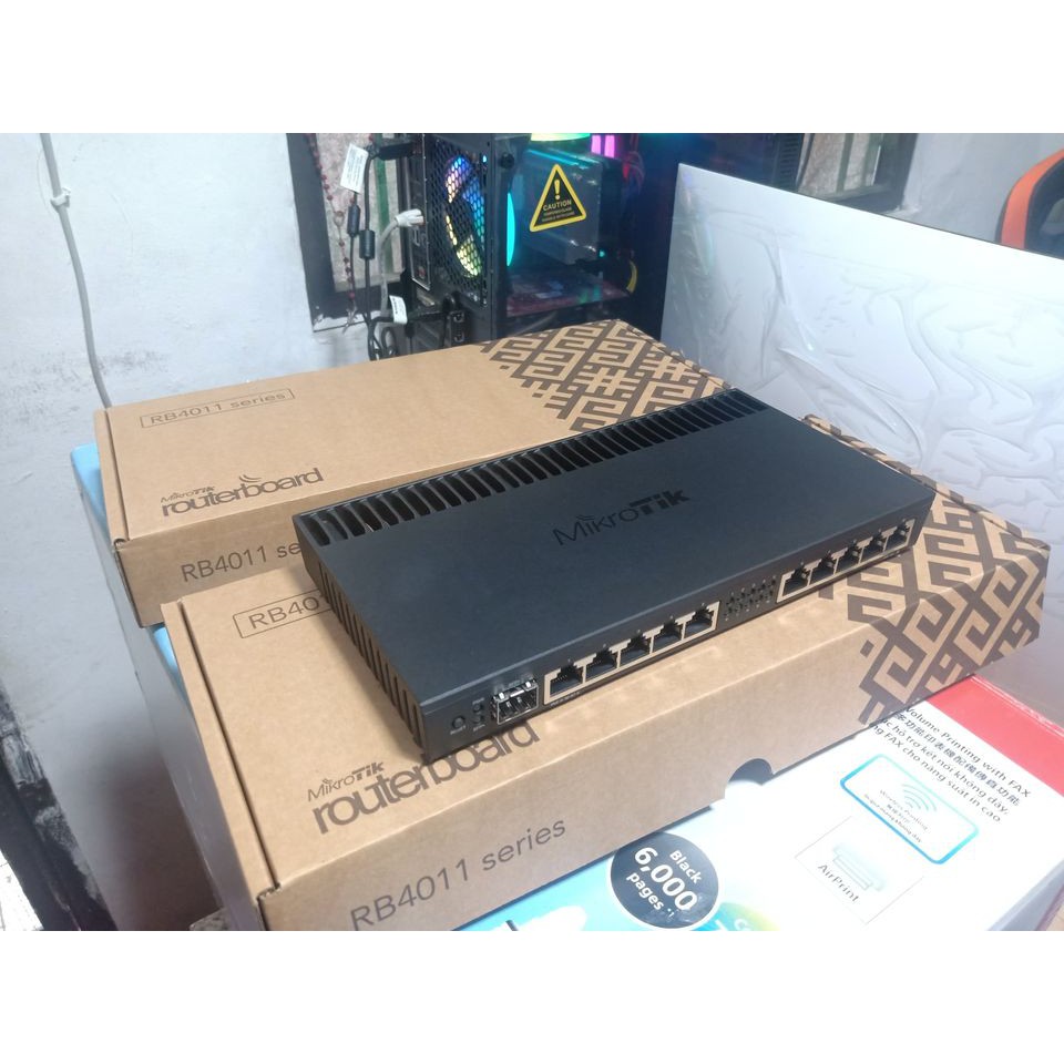 Mikrotik RB4011iGS+RM Router | Shopee Philippines