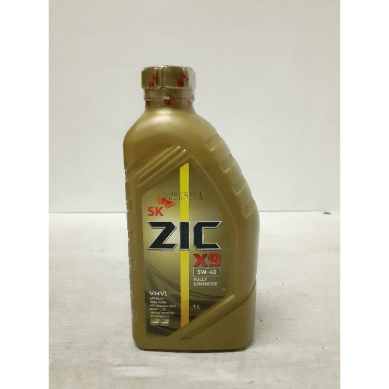 ZIC X9 5W-40 FULLY SYNTHETIC (1 LITER) | Shopee Philippines