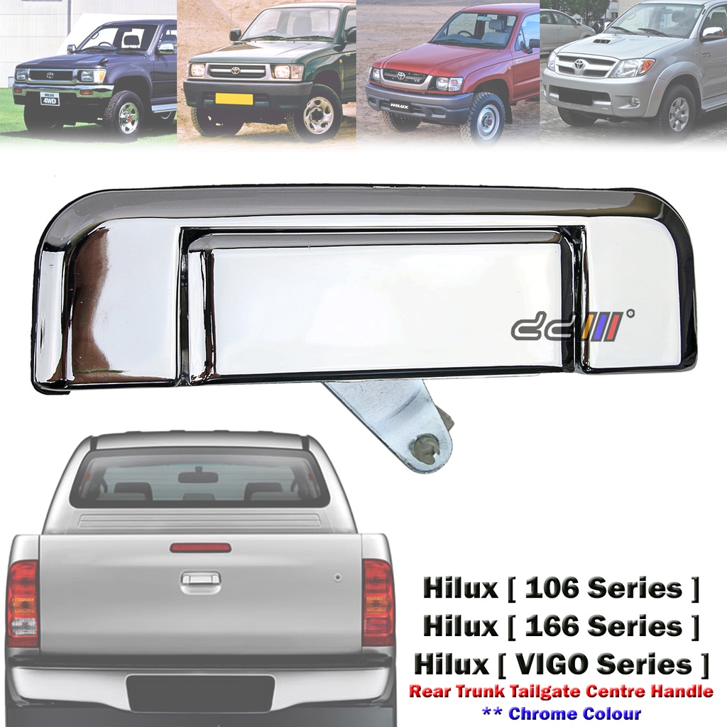 Toyota Hilux VIGO KUN25 Rear Bonnet Back Door Handle Trunk Tail Gate ...