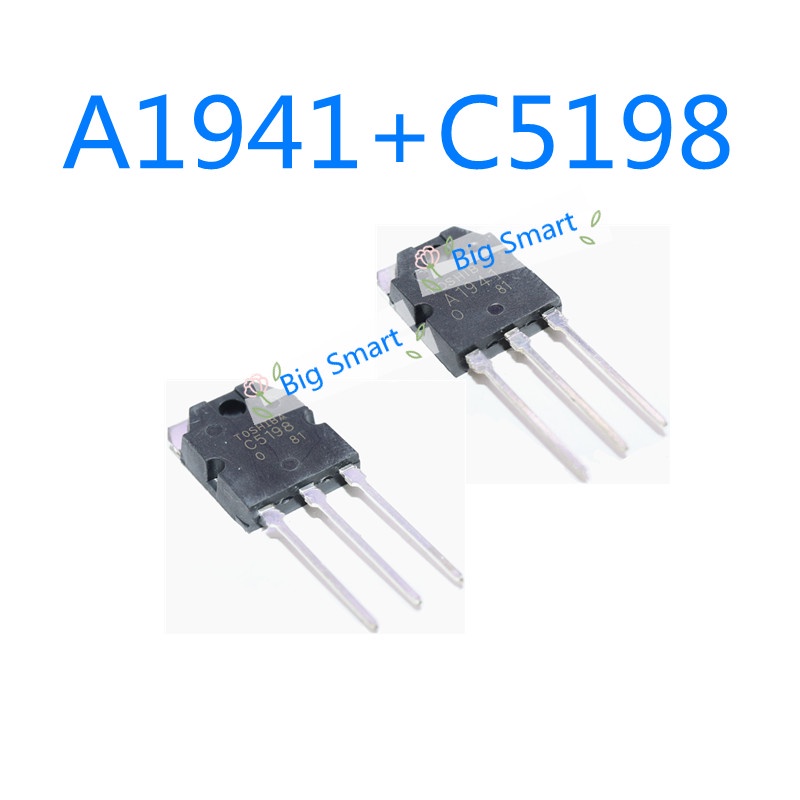 4pcs 10pcs 2SA1941 2SC5198 TO-3P A1941 C5198 TO-3P Audio pairing tube ...