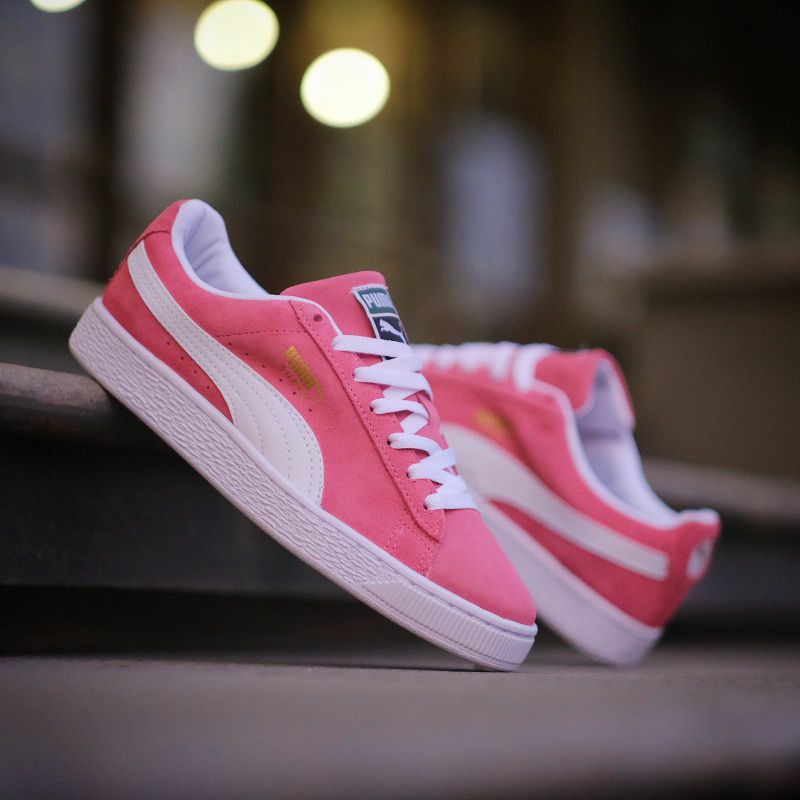 Puma Classic Pink White Womenstyle (100% ORIGINAL) | Shopee Philippines