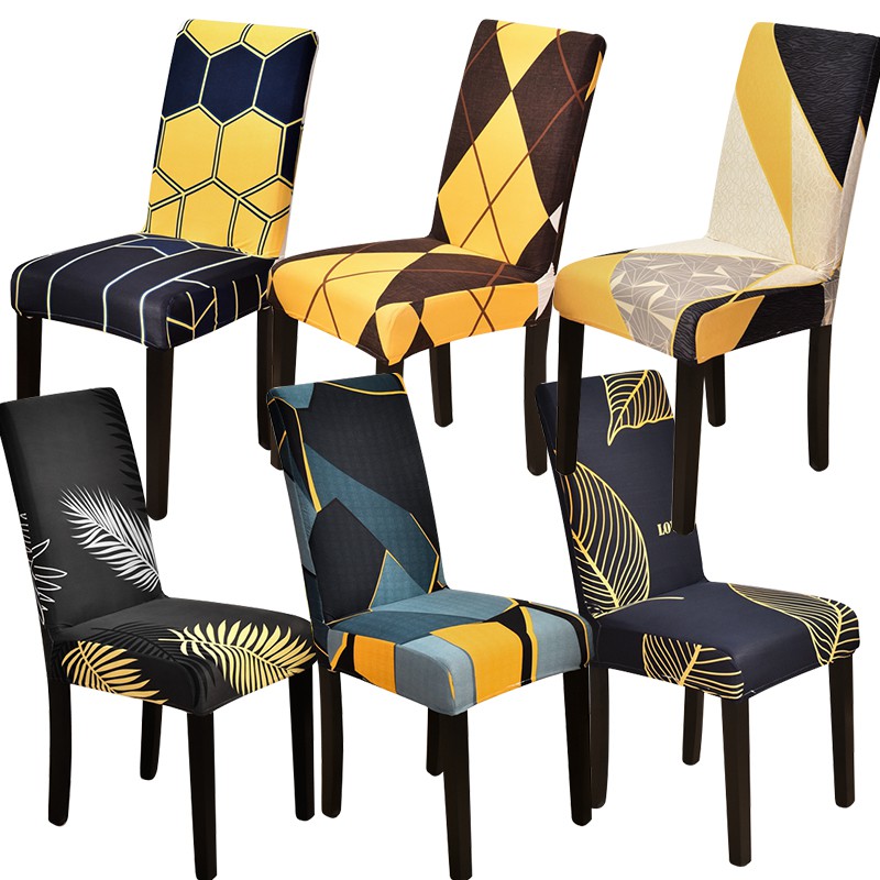 [Available]10++Designs Chair Cover Stretchable Elastic Dinning Chair ...