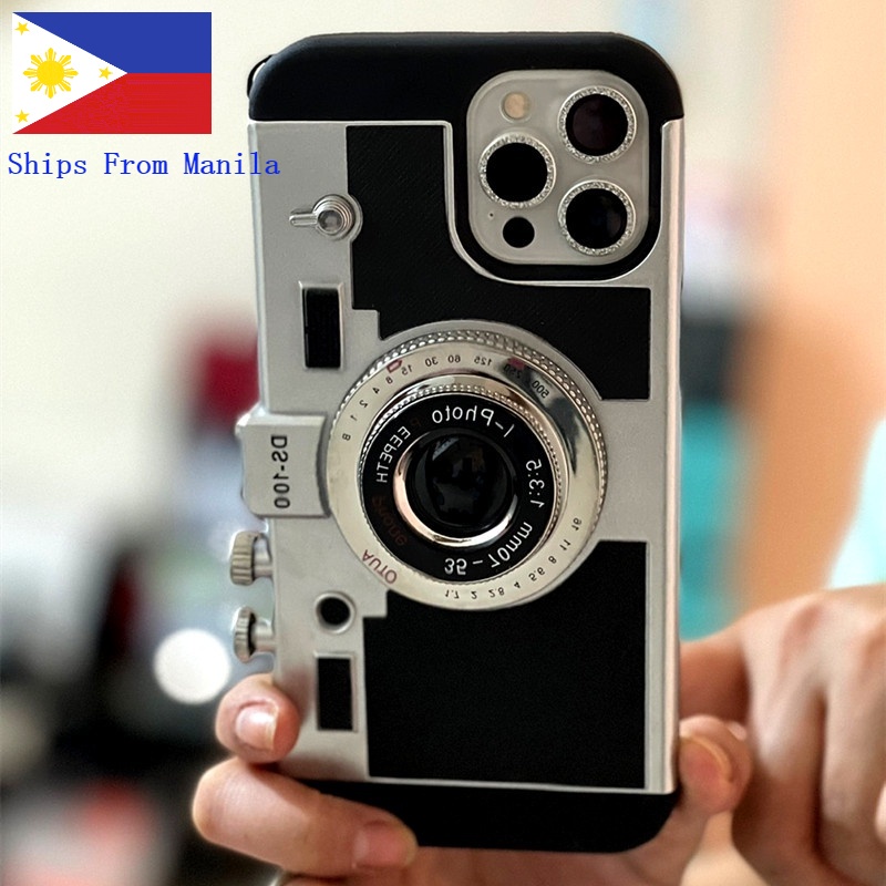 Camera iPhone Case IPhone 15 15pro XS XR 11 12 13 14 Pro MAX Shockproof ...