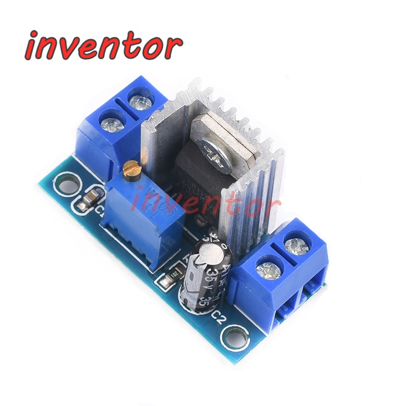 LM317 Adjustable Voltage Regulated Power Module DC-DC DC Converter Step ...