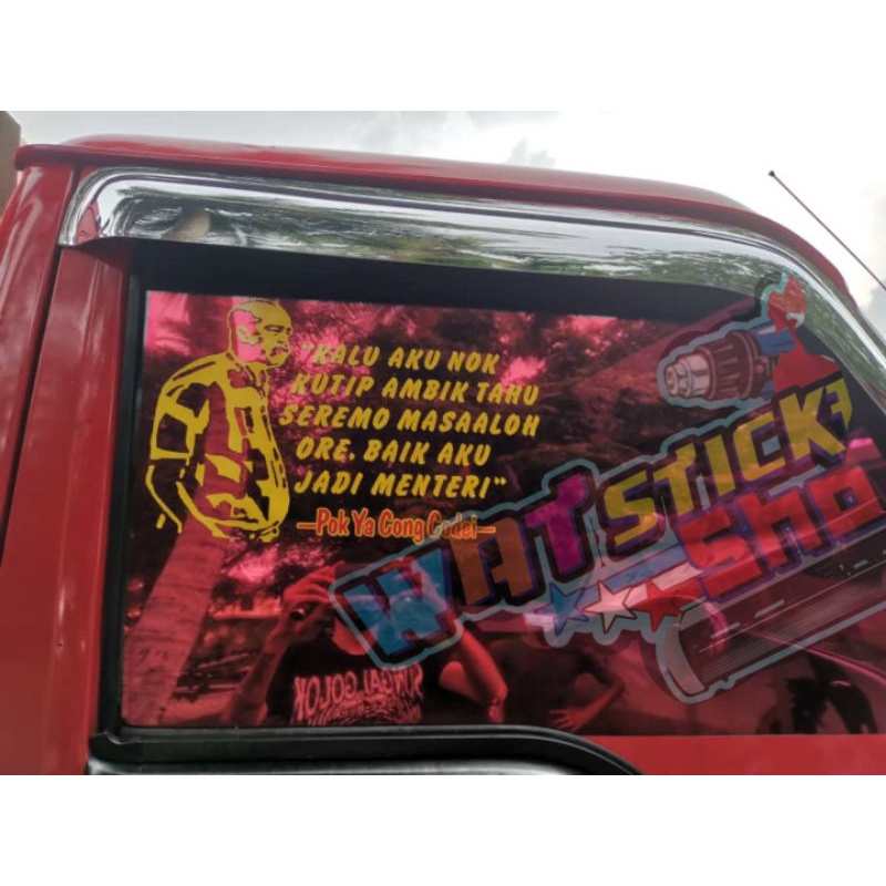 STICKER POK YA CONGCODEY (15 INC ) | Shopee Philippines