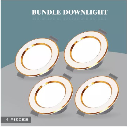 (4-10)pieces 3 colors changed 5W led downlight embedded hole lamp pin ...