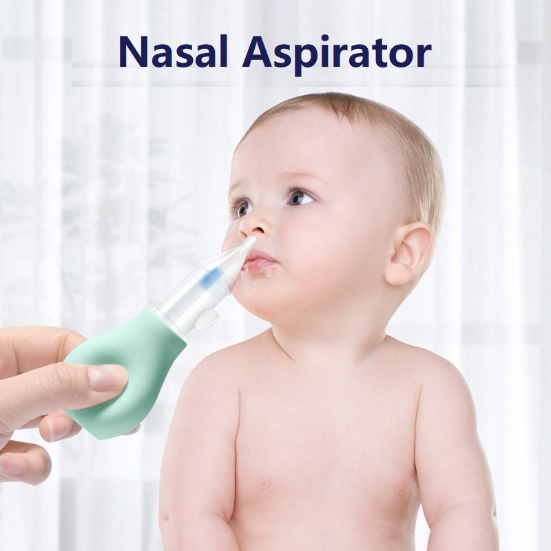 Manual Silicone Nasal Aspirator Infant Nasal Suction Device Nose ...