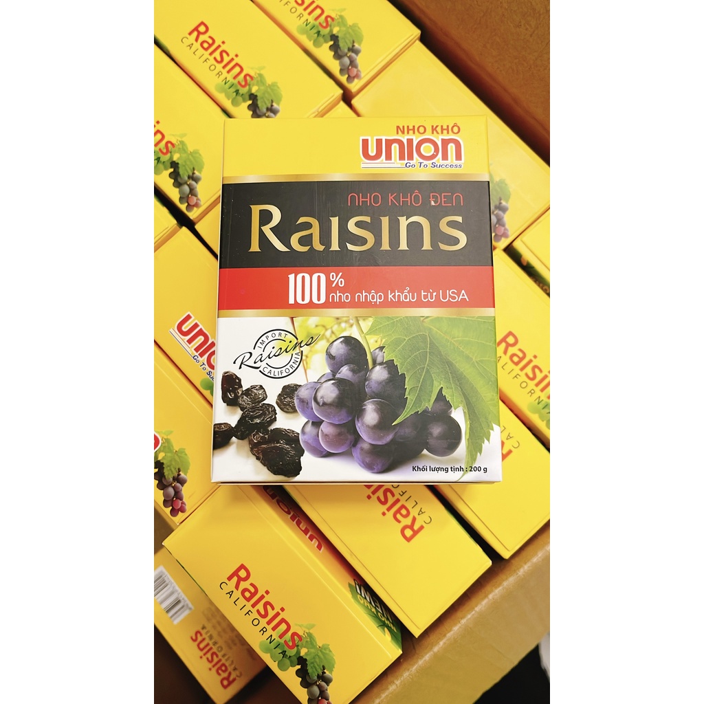 Union American black raisins box 200g | Shopee Philippines