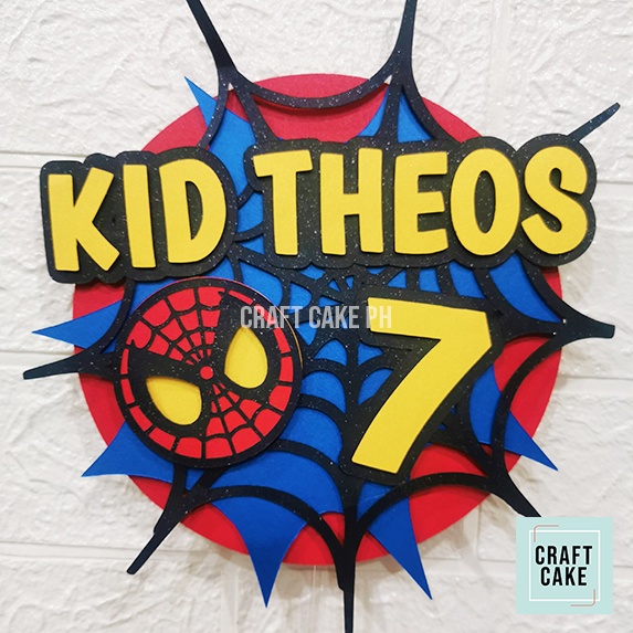 Personalized Customized Layered Cake Topper Shopee Philippines