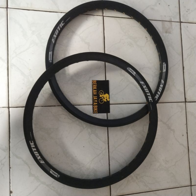 Pure 20 rims Exotic double wall rims minion folding bike rims | Shopee ...