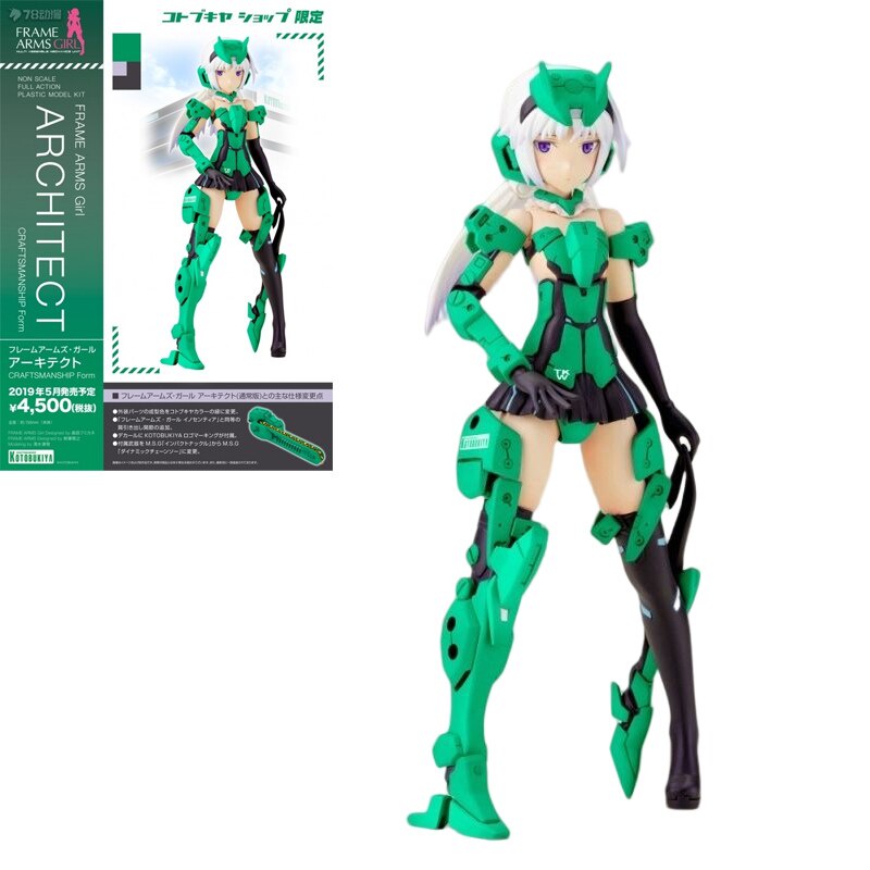 original Anime Figure Model kit FRAME ARMS GIRL Ankitet CRAFTSMANSHIP ...
