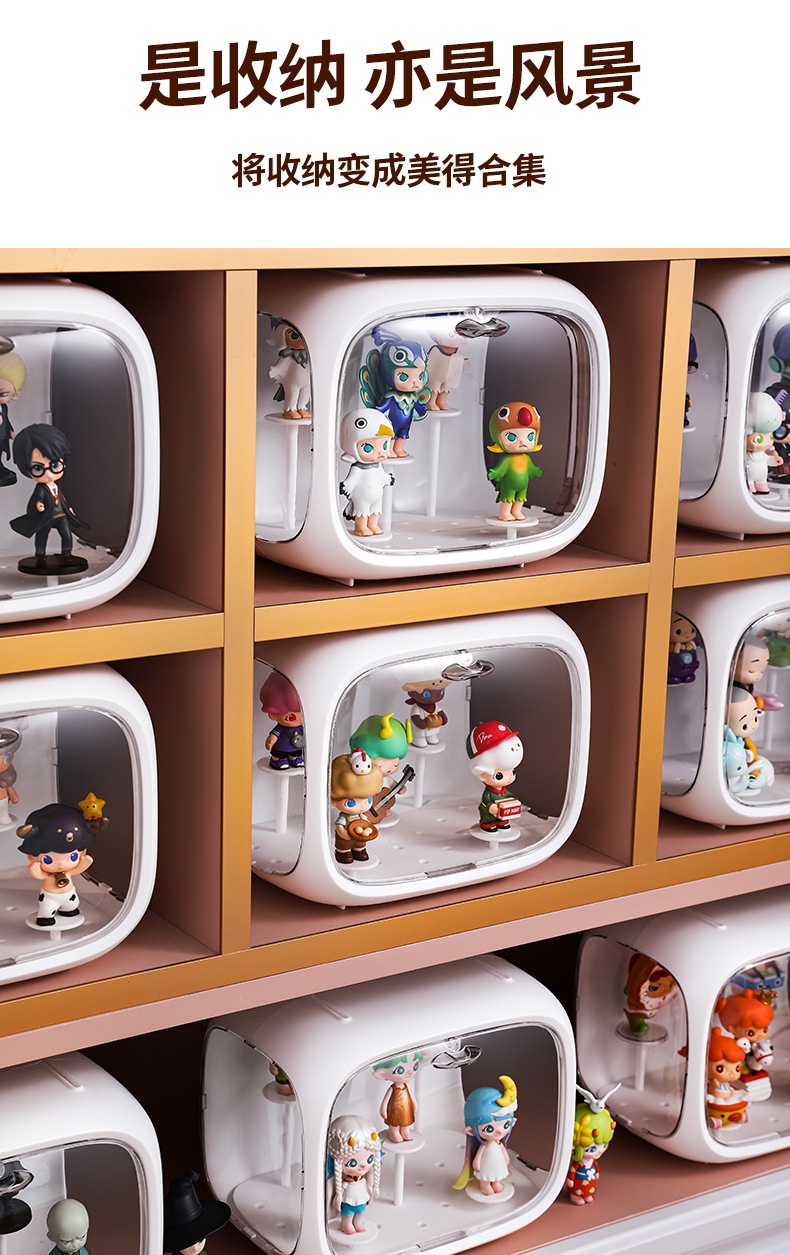 Space Capsule Blind Box Storage Catch Astronaut Building Block Anti ...