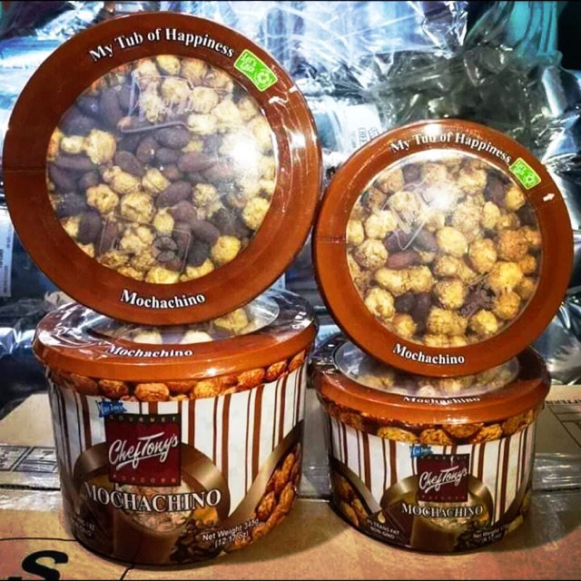 CHEF TONY’S POPCORN SMALL AND LARGE TUB | Shopee Philippines