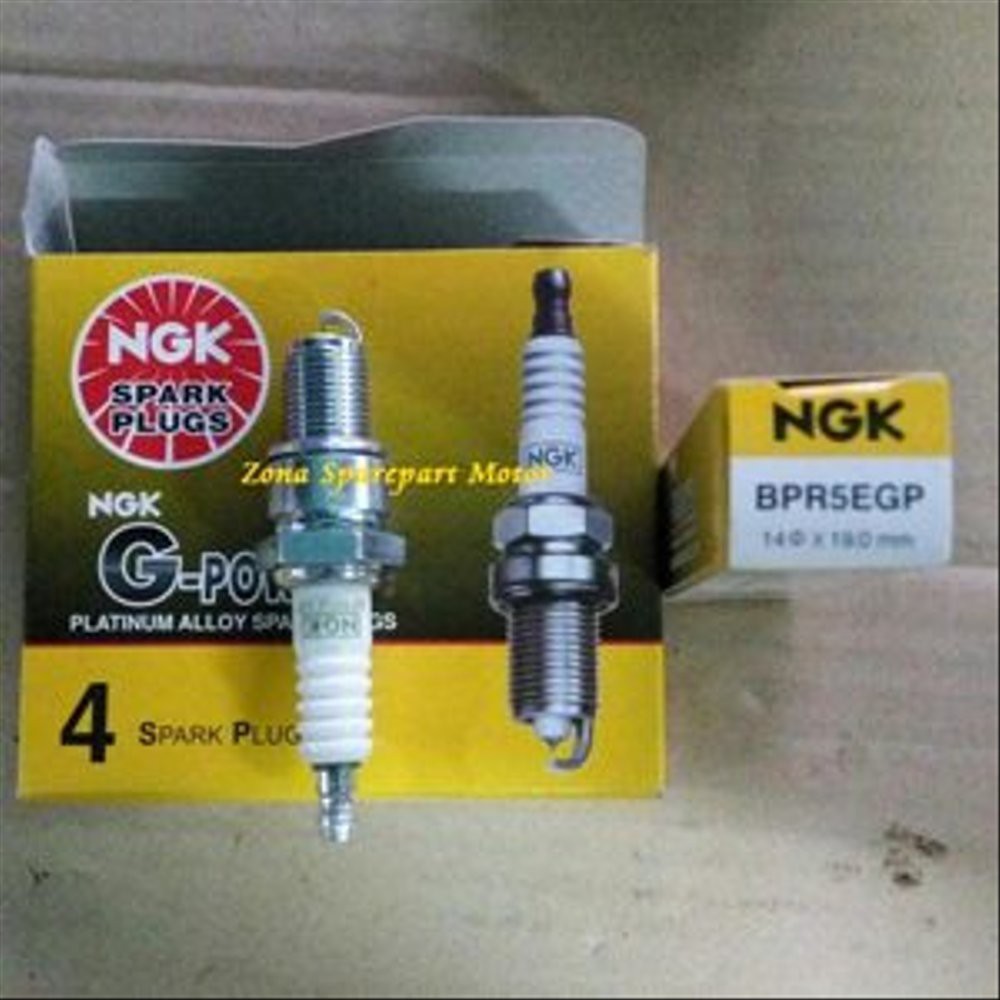 Ngk G-Power Spark Plug NINJA 2 TAK SATRIA 2 TAK Platinum BPR5EGP ...