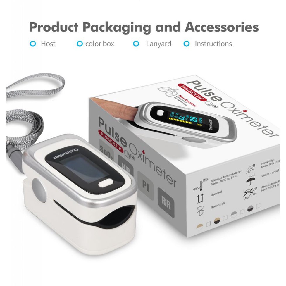 【Ready Stock】 Omron Finger Pulse Fingertip Oled Oximeter SPO2 PR PI RR ...