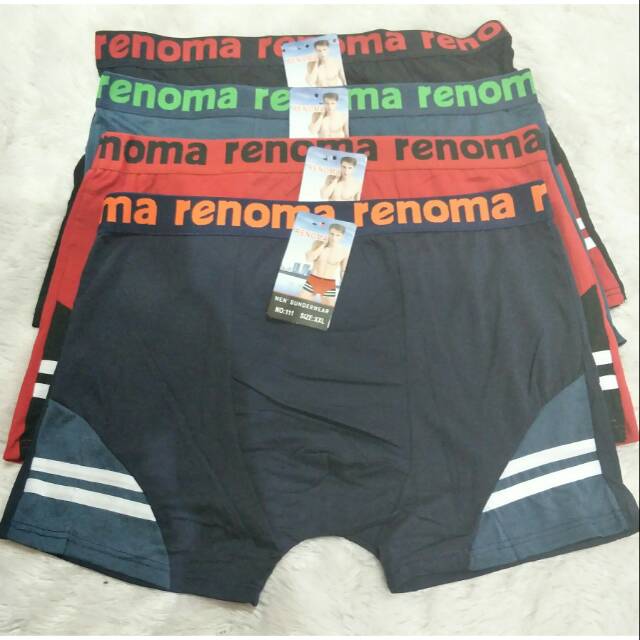 Renoma boxer Men's Underwear Adult Comfortable to wear | Shopee Philippines