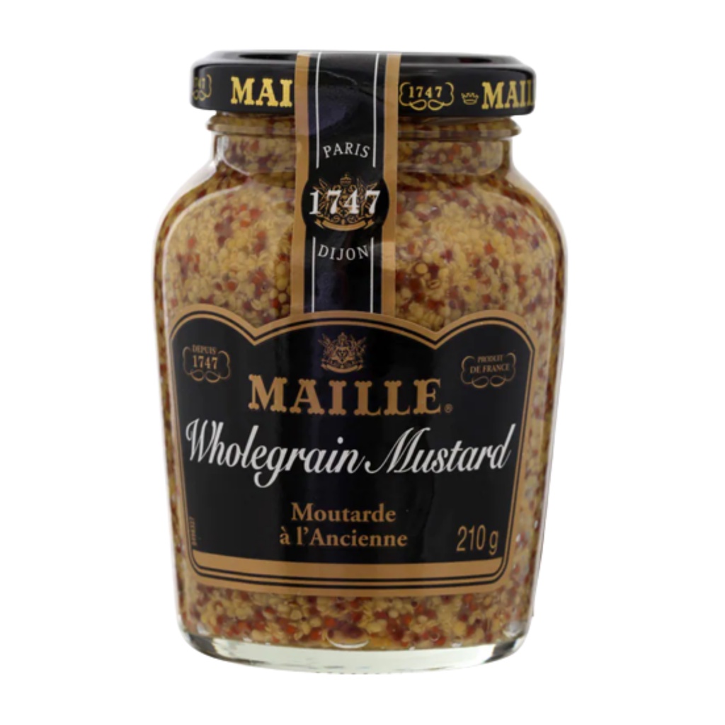 Wholegrain Mustard 210g Maille brand 210g | Shopee Philippines